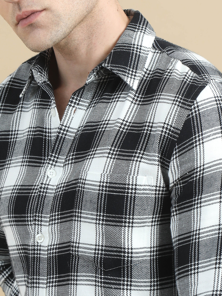 Buy Cotton Mens Casual Check Shirts Online at Great Price